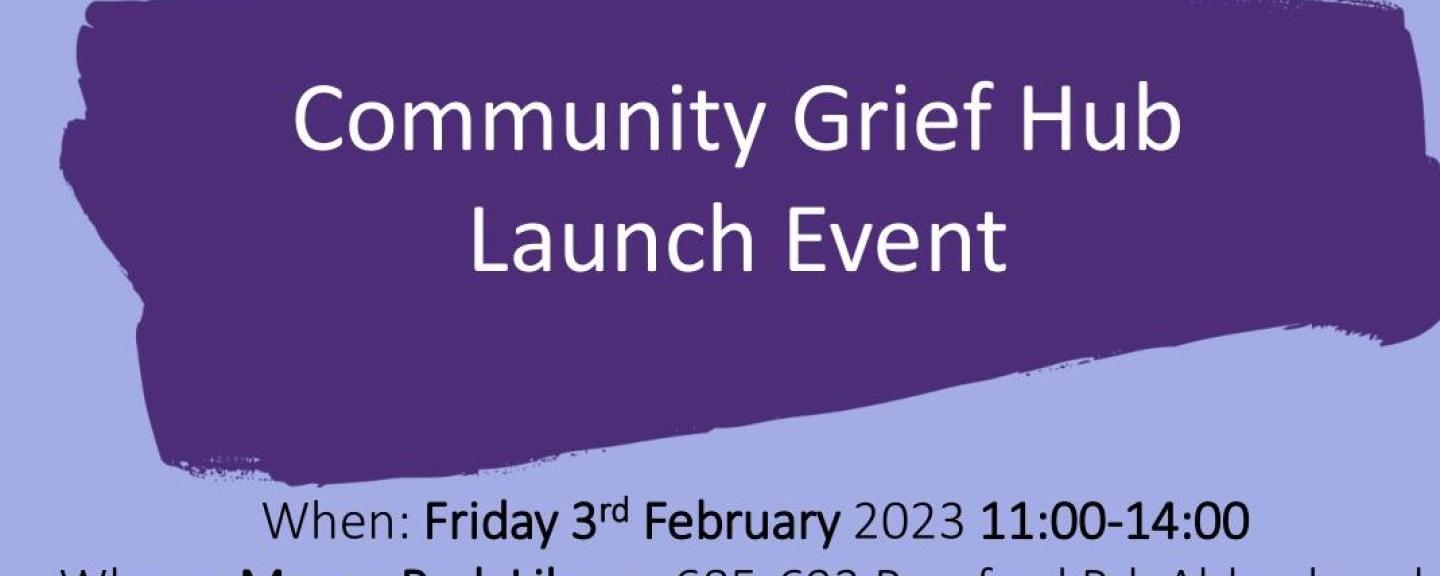 Community Grief Hub - Cruse Bereavement Support | Healthwatch Newham
